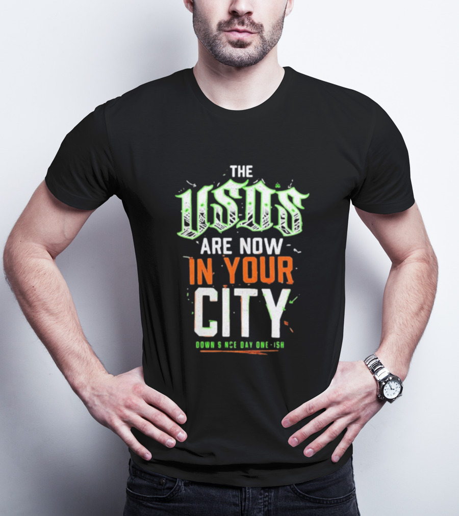 The Usos Are Now In Your City WWE Oooo S Ooo Day One Ish T-Shirt