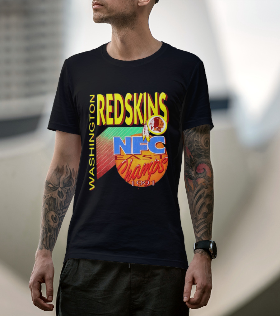 Washington Redskins NFC East Champs 1991 T-Shirt