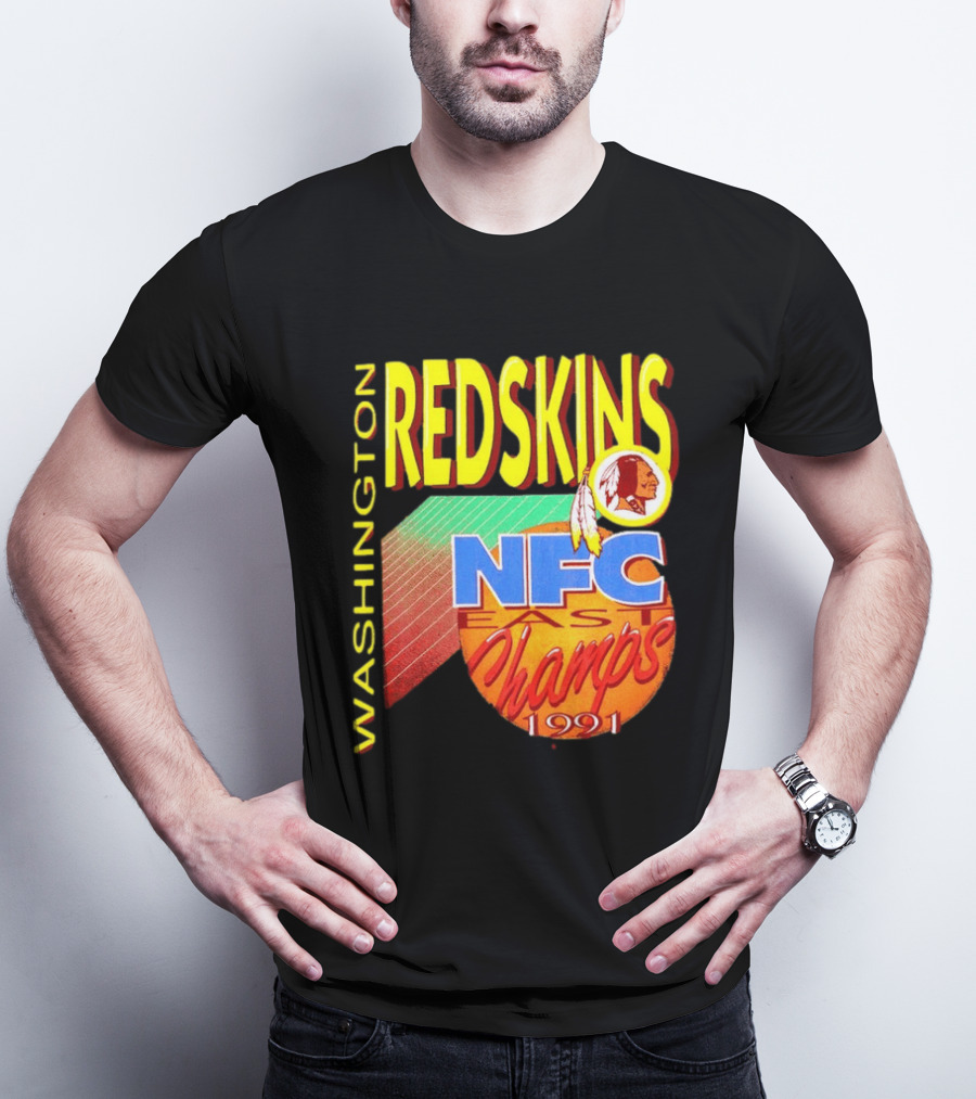 Washington Redskins NFC East Champs 1991 T-Shirt