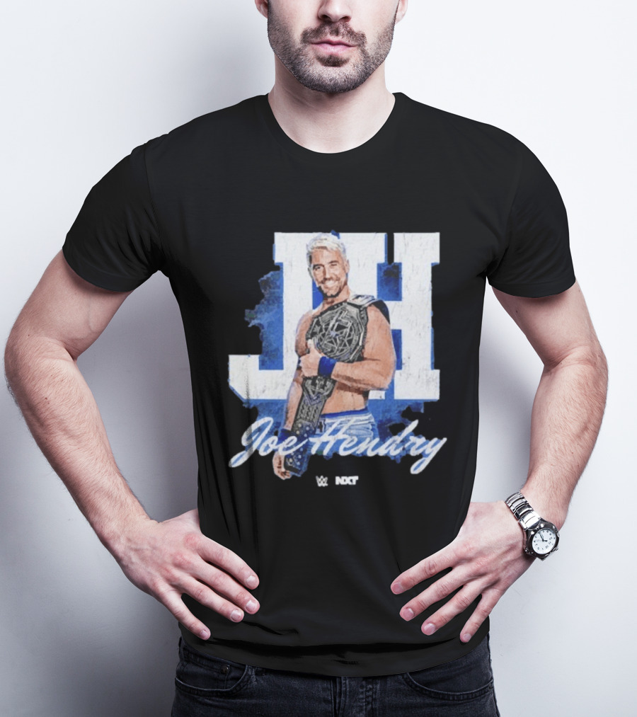 JH Joe Hendry WWE Superstar Officially Licensed Merchandise T-Shirt