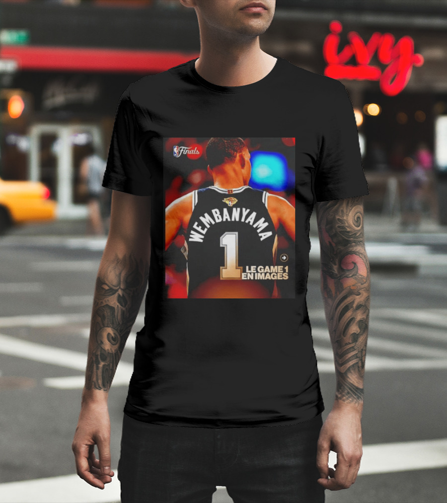 NBA Finals Wembanyama San Antonio Spurs Le Game 1 En Images T-Shirt