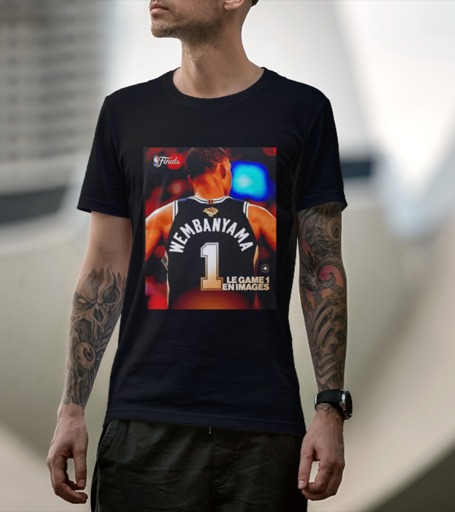 NBA Finals Wembanyama San Antonio Spurs Le Game 1 En Images T-Shirt
