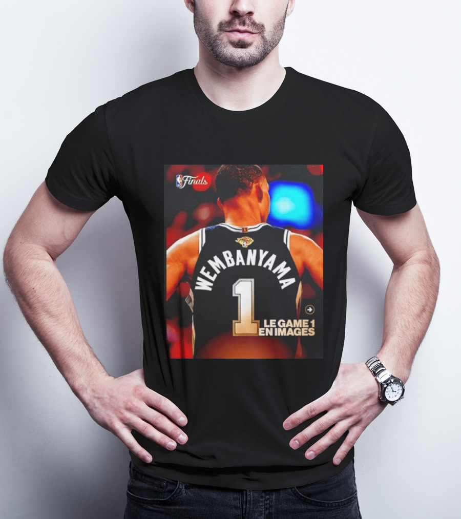 NBA Finals Wembanyama San Antonio Spurs Le Game 1 En Images T-Shirt
