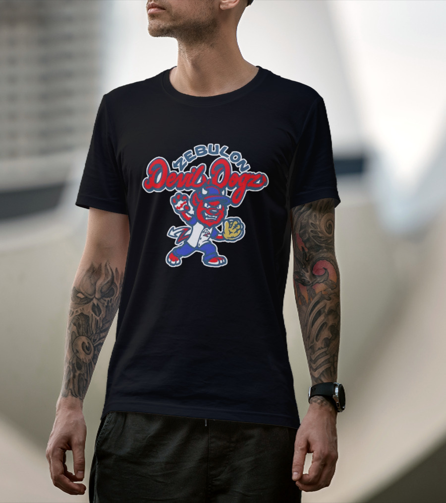 Zebulon Devil Dogz 2026 Baseball Team T-Shirt