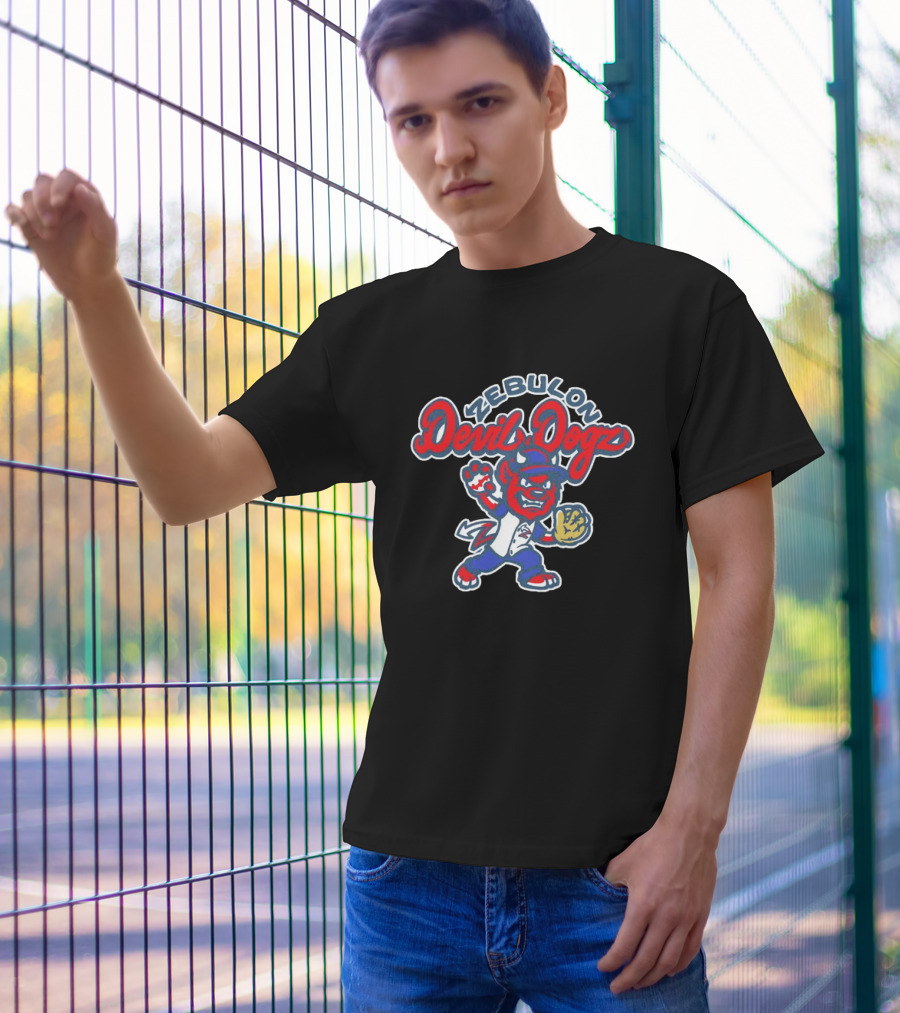 Zebulon Devil Dogz 2026 Baseball Team T-Shirt