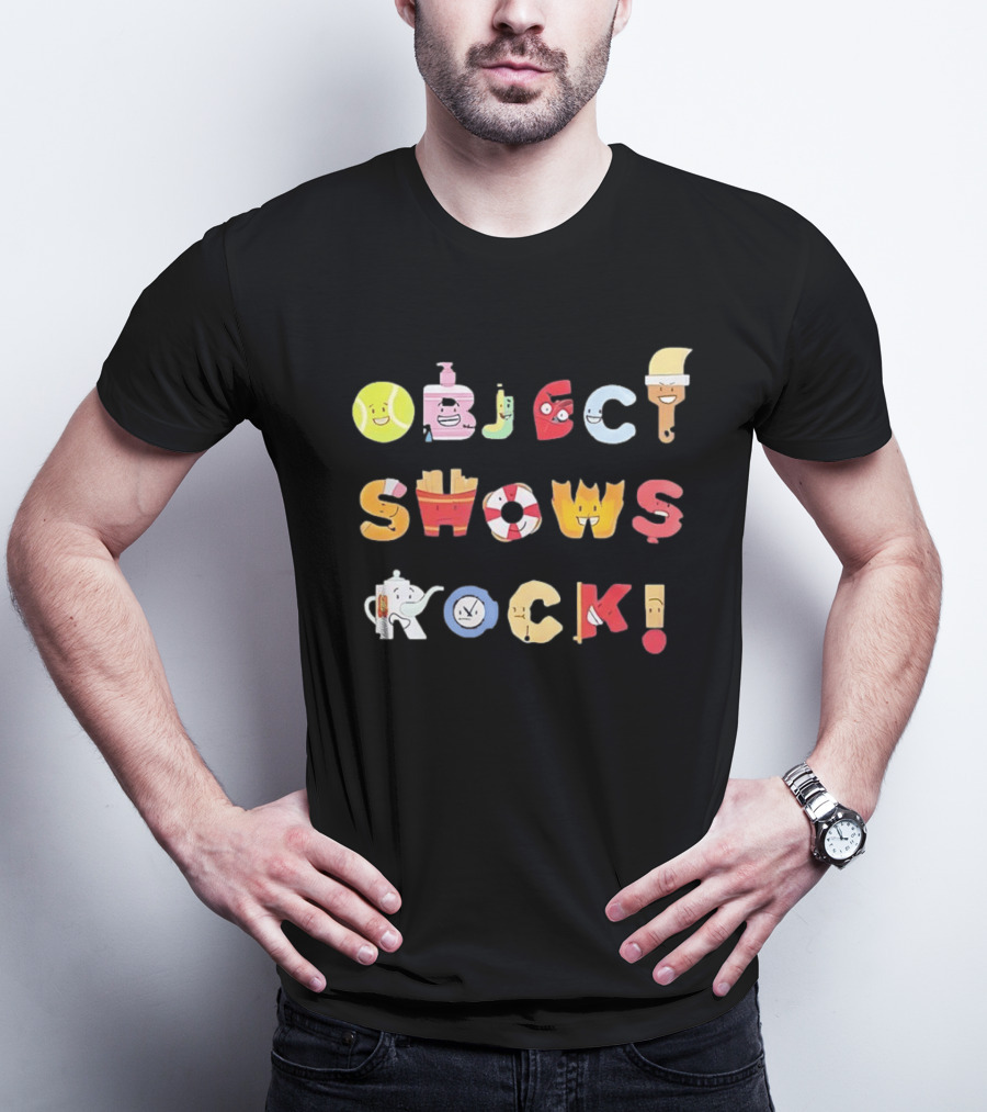 Object Shows Rock Tennis Paintbrush Emoji Toothpaste Balloon T-Shirt