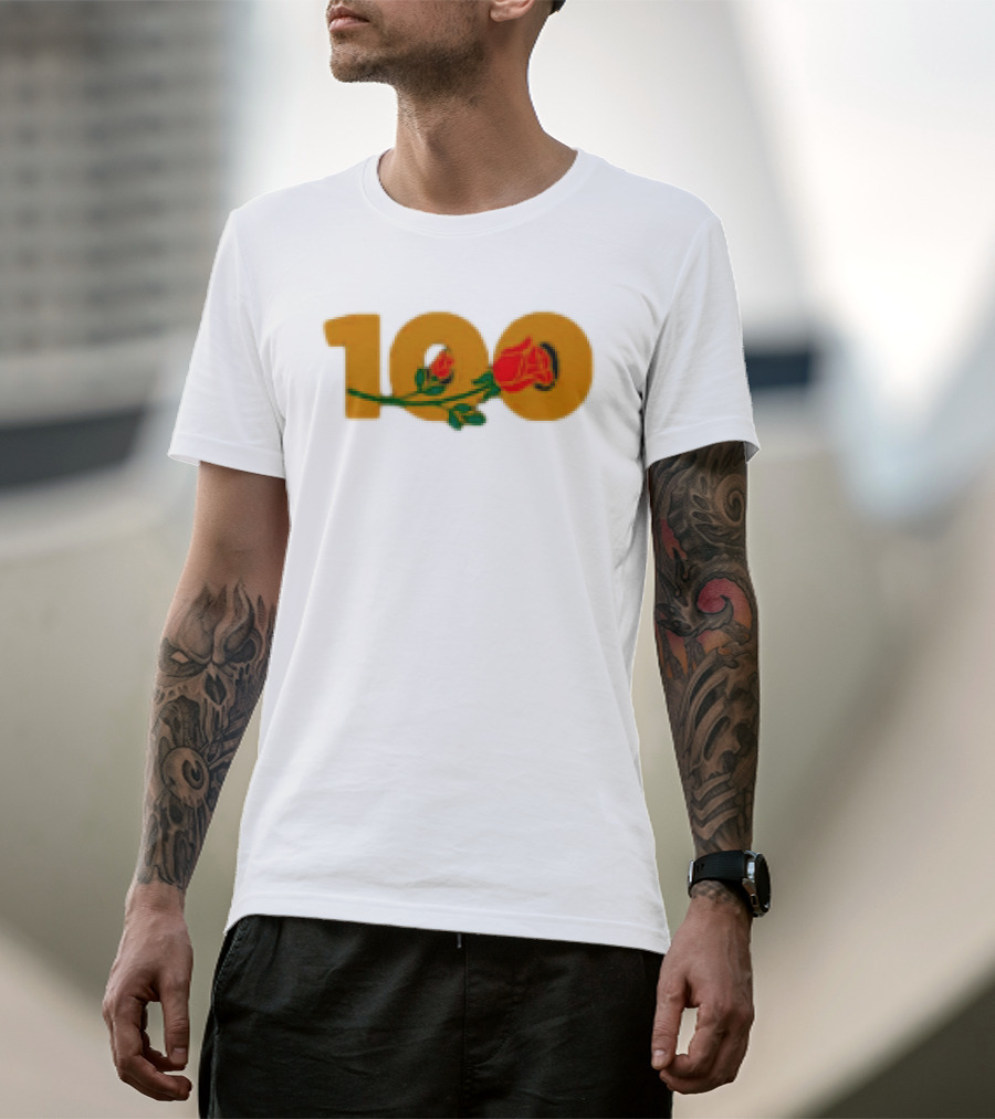 0 SACKS Kansas City Chiefs 100 Rose Celebration T-Shirt