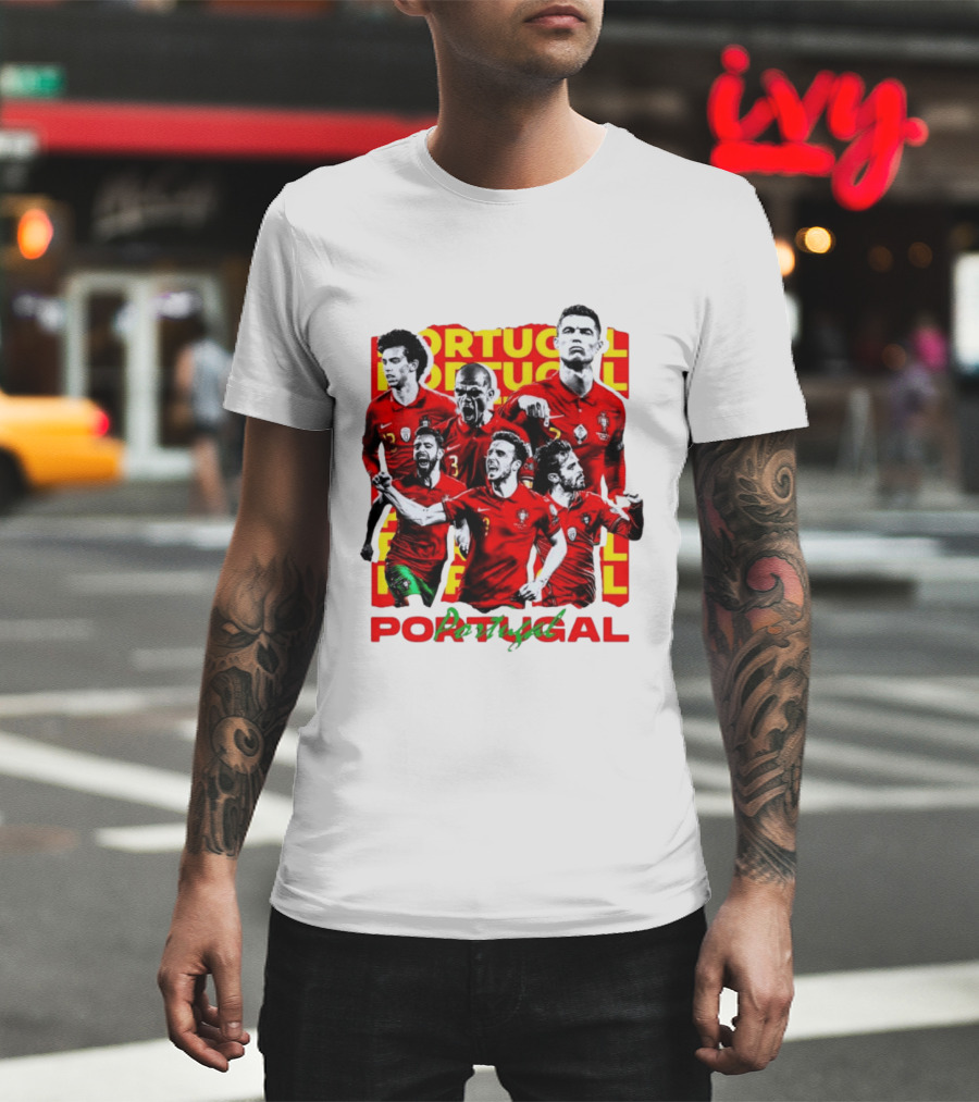 Portugal National Football Team Cristiano Ronaldo Fans T-Shirt