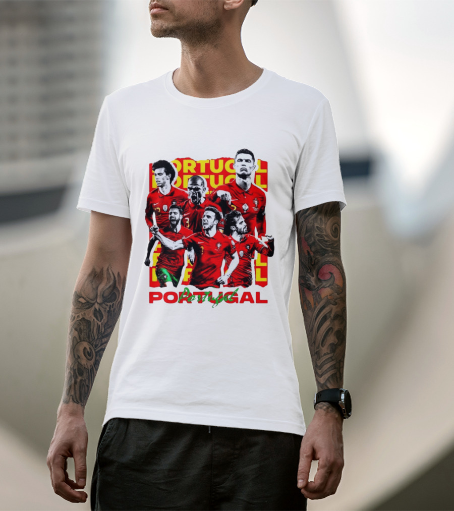 Portugal National Football Team Cristiano Ronaldo Fans T-Shirt