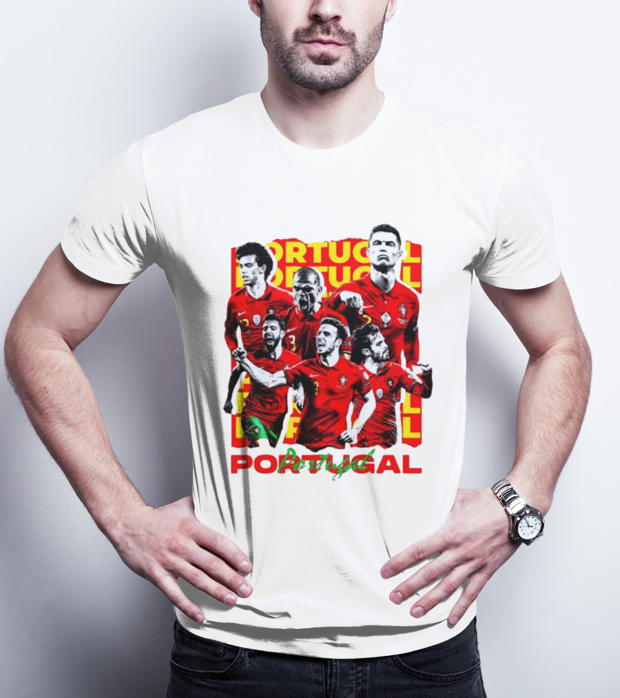 Portugal National Football Team Cristiano Ronaldo Fans T-Shirt