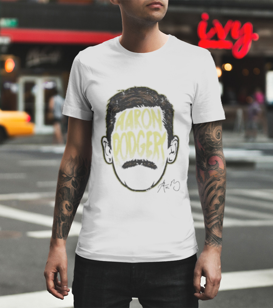 Aaron Rodgers 8 Pittsburgh Steelers Player AO Styling T-Shirt