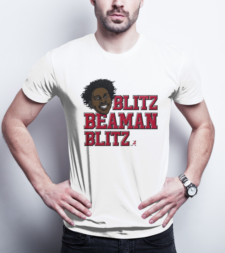 Alabama Crimson Tide Blitz Beaman Blitz Jeremiah Beaman T-Shirt