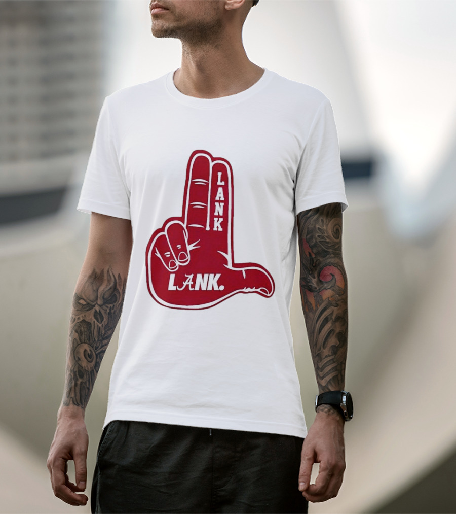 Alabama Crimson Tide Lank Hand Gesture T-Shirt