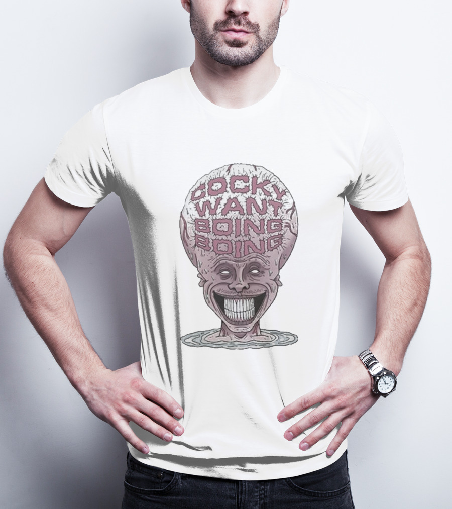 Cocky Want Boing Boing Meme Brain T-Shirt
