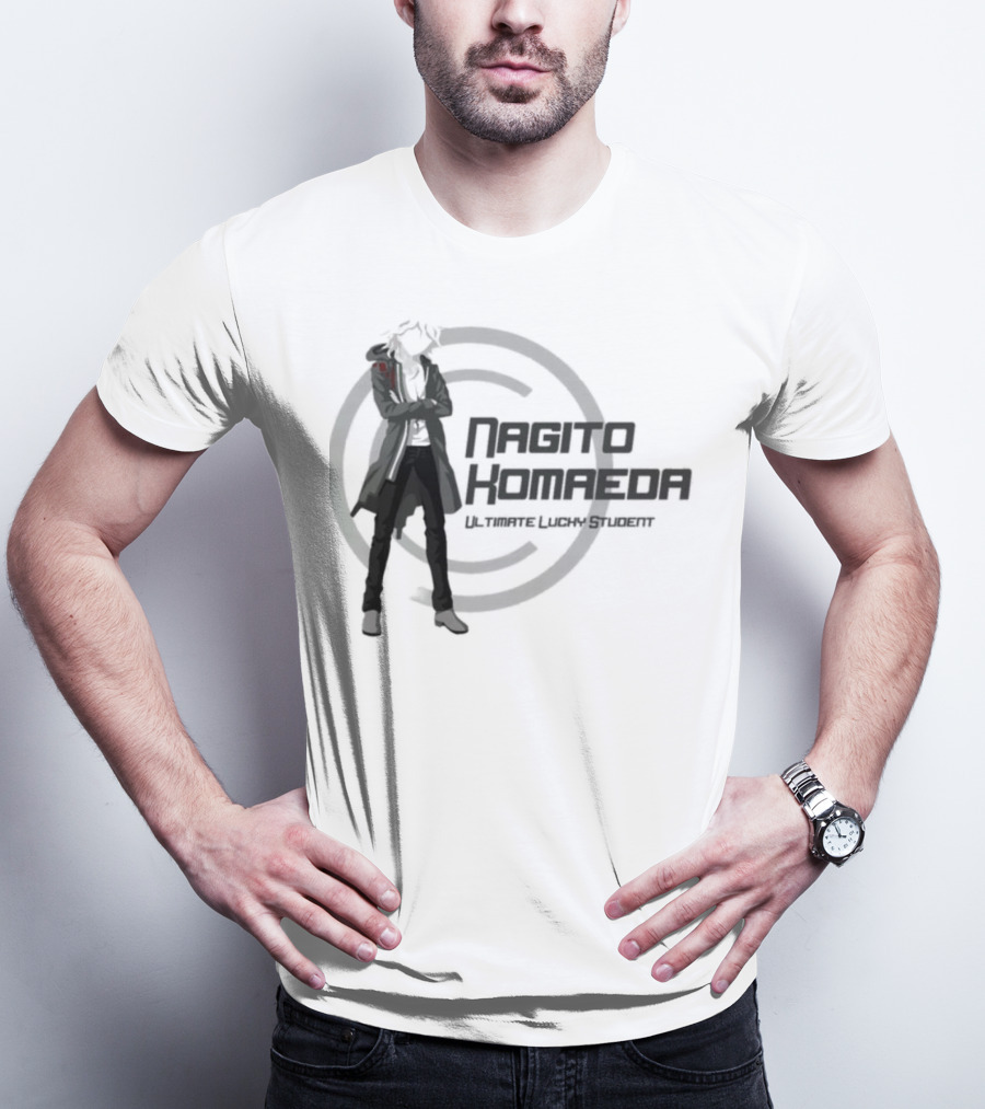 Nagito Komaeda Minimalist Style Danganronpa T-Shirt