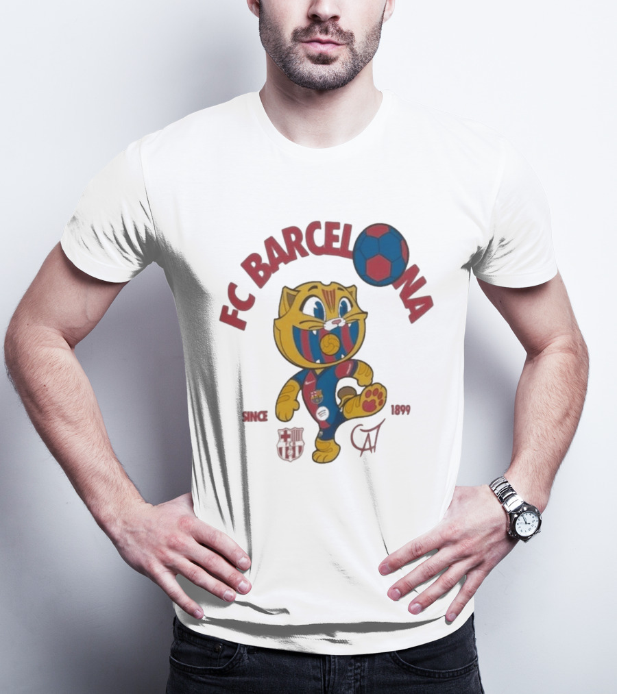 FC Barcelona Cat Since 1899 T-Shirt