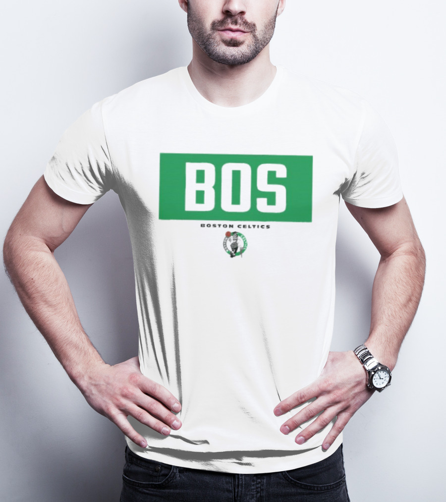 Boston Celtics BOS Crossbar NBA Basketball T-Shirt