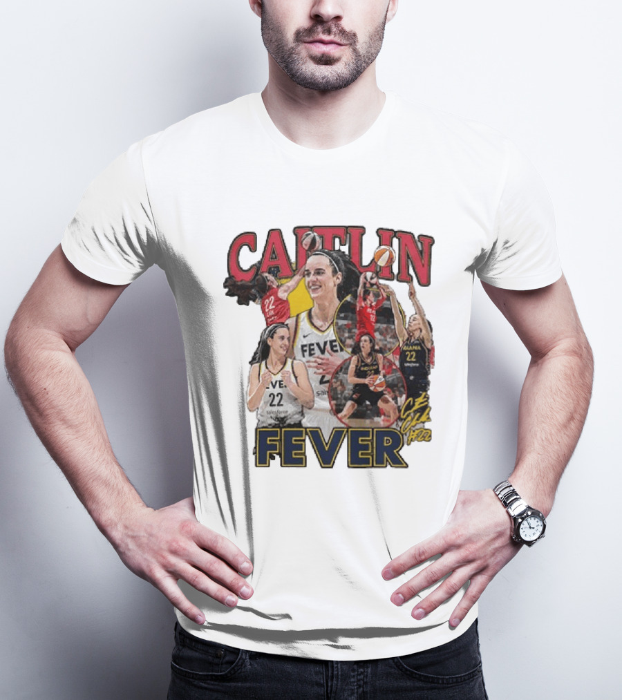 Caitlin Clark 22 Indiana Fever WNBPA T-Shirt