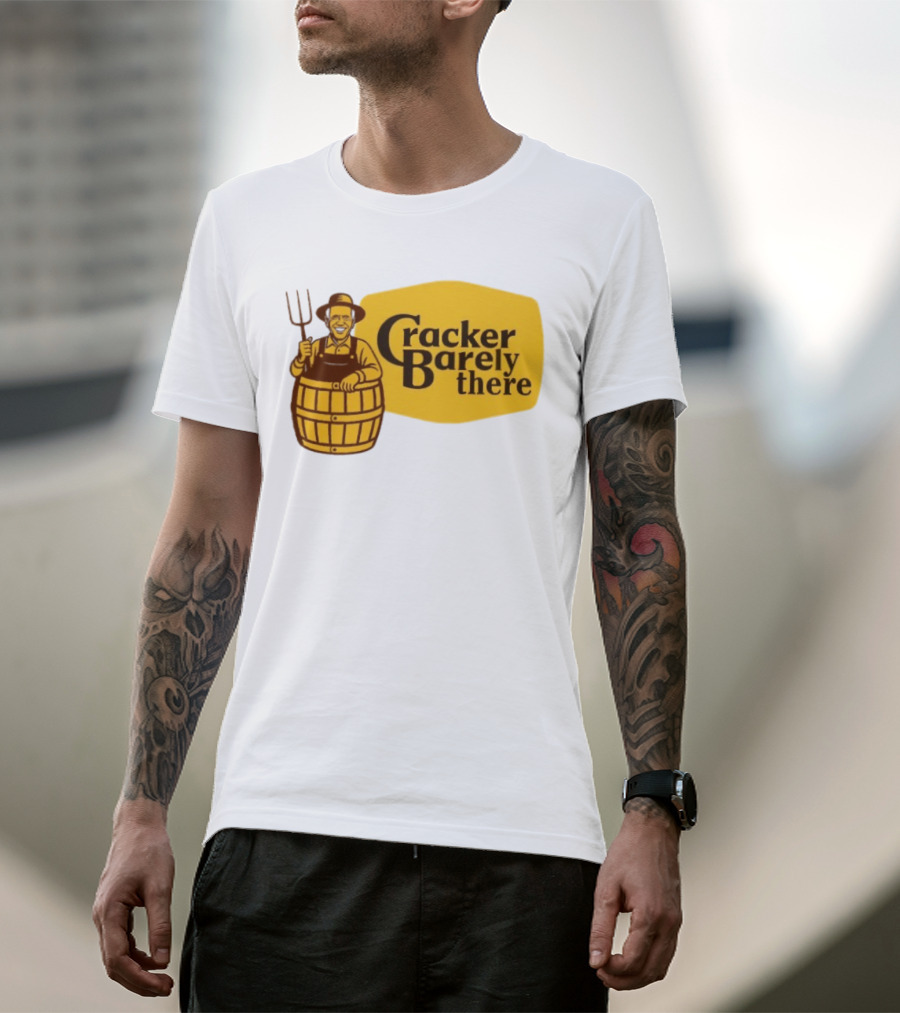 Joe Biden Cracker Barely There Cracker Barrel T-Shirt