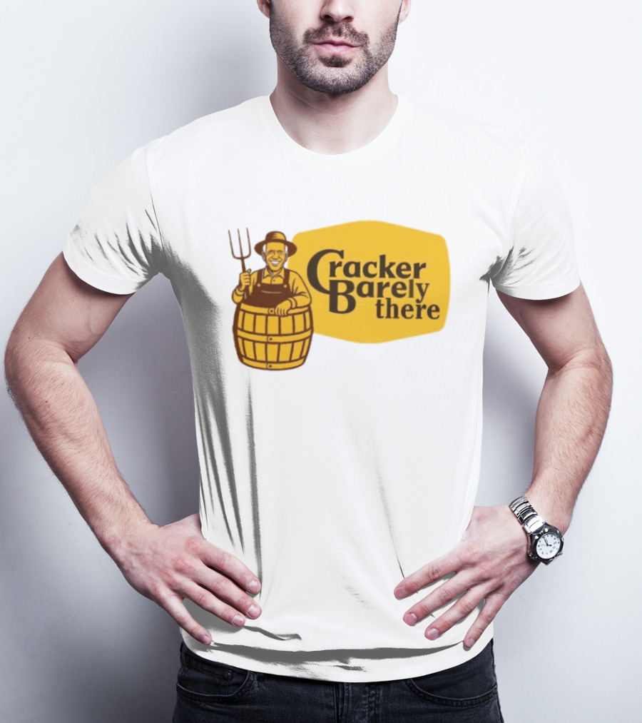 Joe Biden Cracker Barely There Cracker Barrel T-Shirt