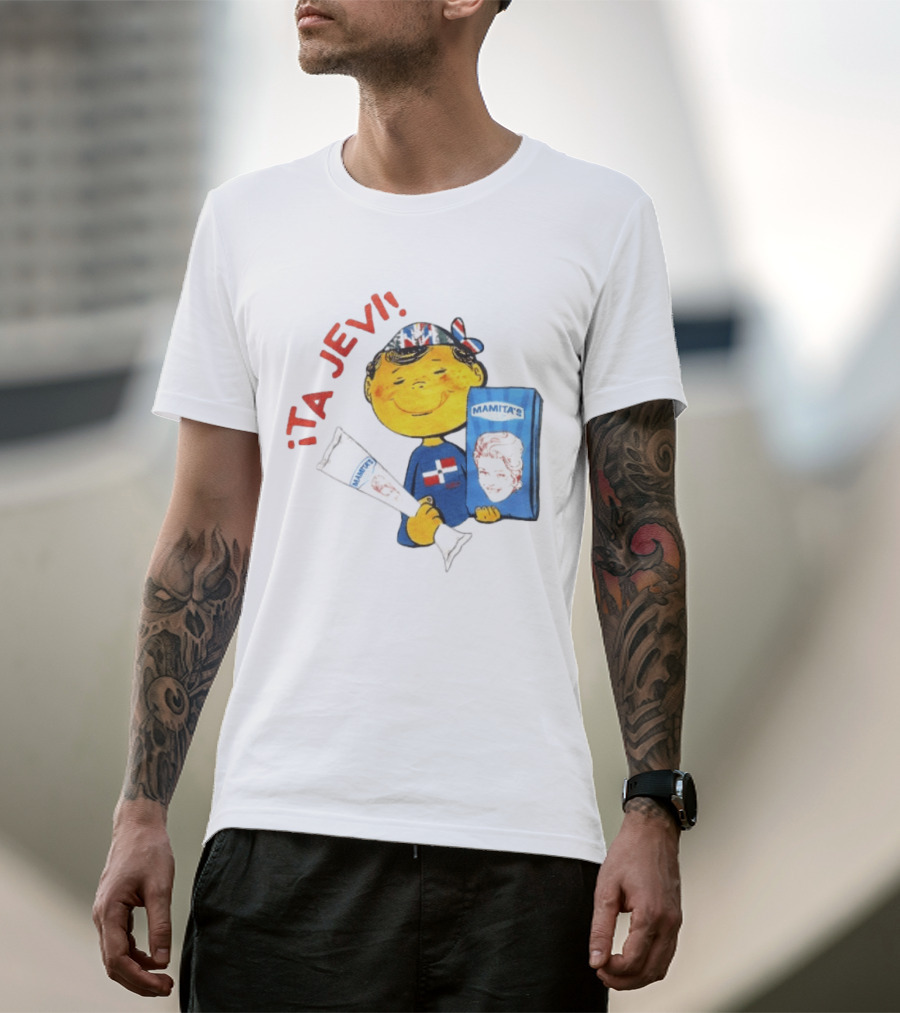¡Ta Jevi! Mamita's Ice Cream Dominican Packaging T-Shirt