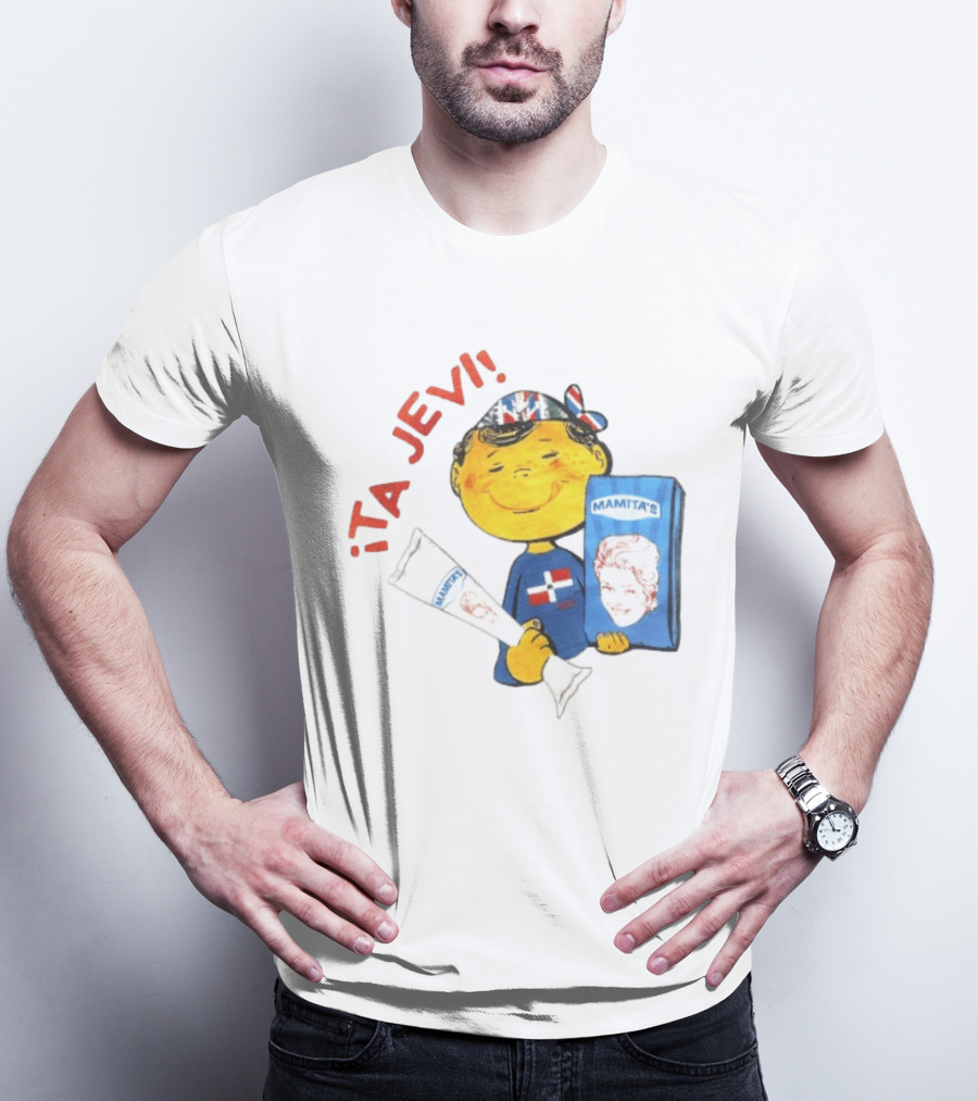 ¡Ta Jevi! Mamita's Ice Cream Dominican Packaging T-Shirt
