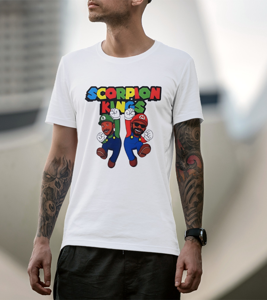 Scorpion Kings Kabza De Small And DJ Maphorisa Mario T-Shirt