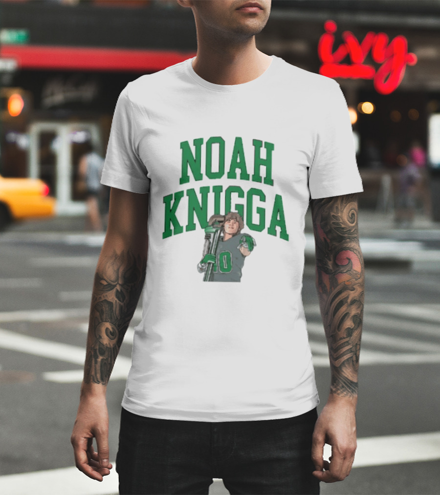 Noah Knigga Eastern Michigan Eagles Football Player T-Shirt