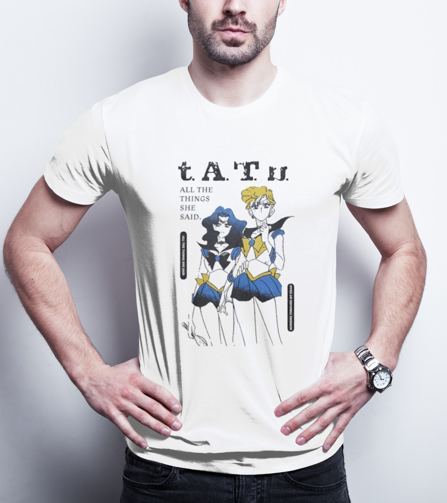 T.A.T.u. All The Things She Said Sailor Senshi T-Shirt
