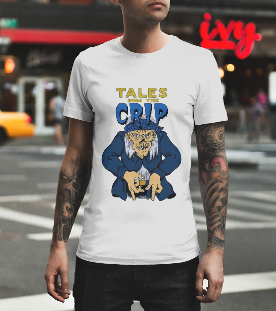 Tales From The Crip Crypt Keeper Gang Bandana T-Shirt
