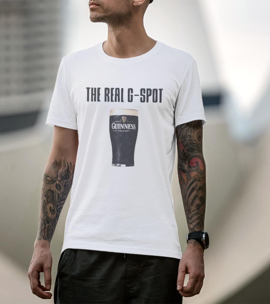 The Real G Spot Guinness Draught Beer T-Shirt
