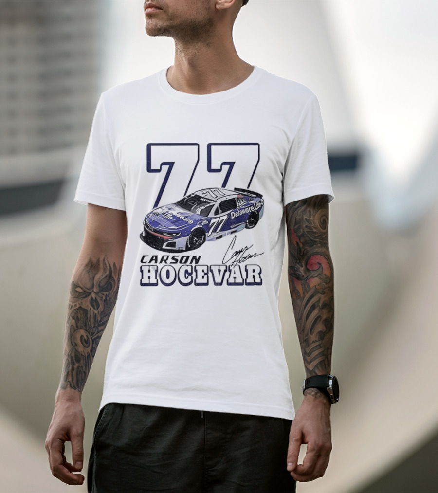 77 Carson Hocevar Nascar Racing Car T-Shirt