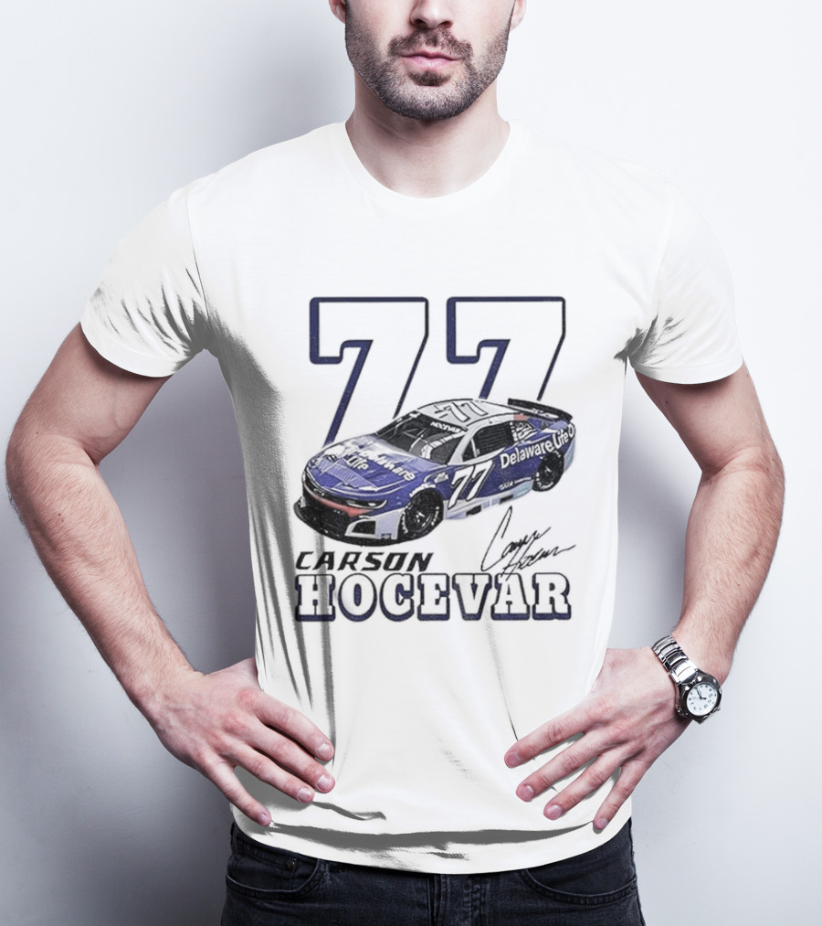 77 Carson Hocevar Nascar Racing Car T-Shirt