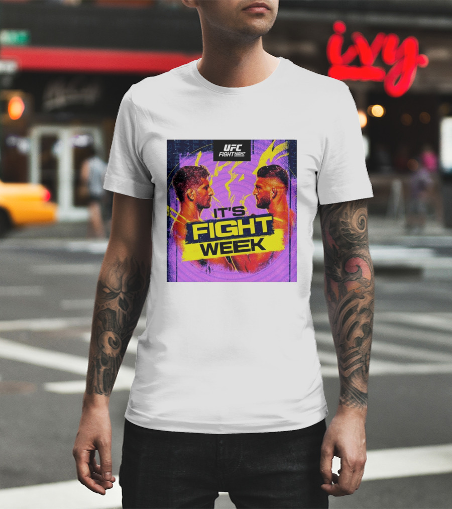 UFC Fight Night It's Fight Week Austin Showdown Giddy Up T-Shirt