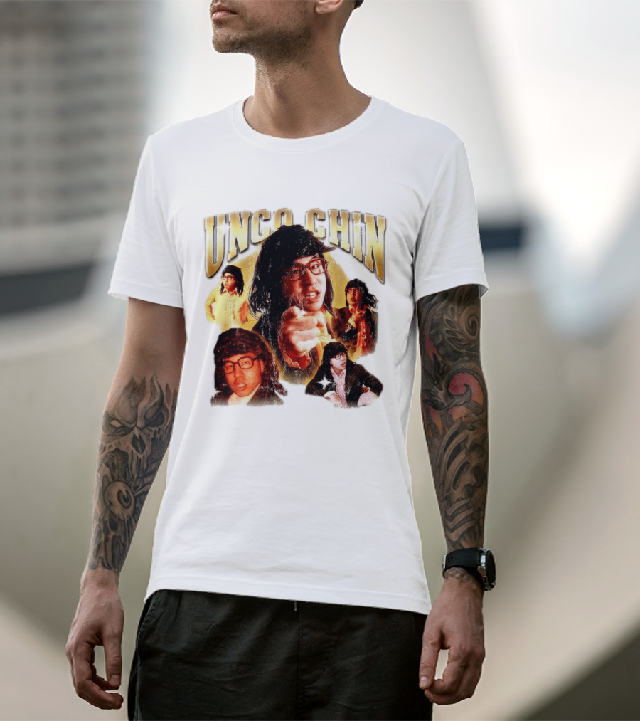 Unco Chin Bootleg Just Kidding Films Characters Compilation T-Shirt