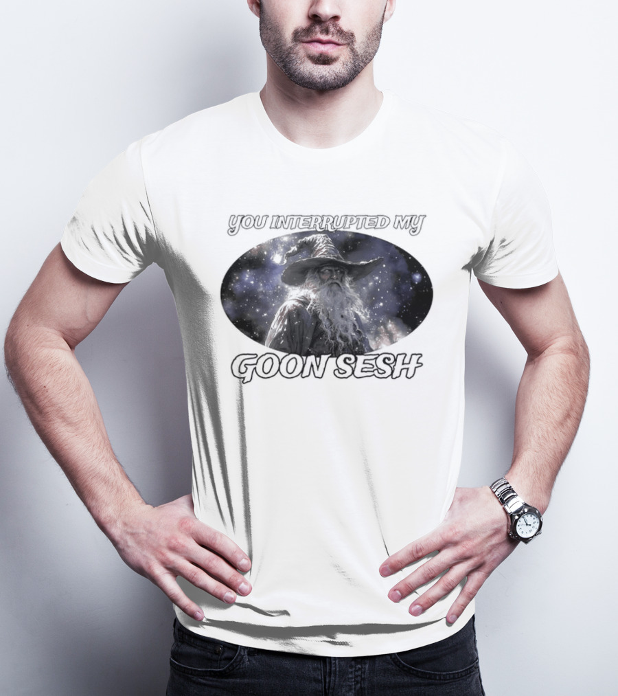 You Interrupted My Goon Sesh Wizard T-Shirt