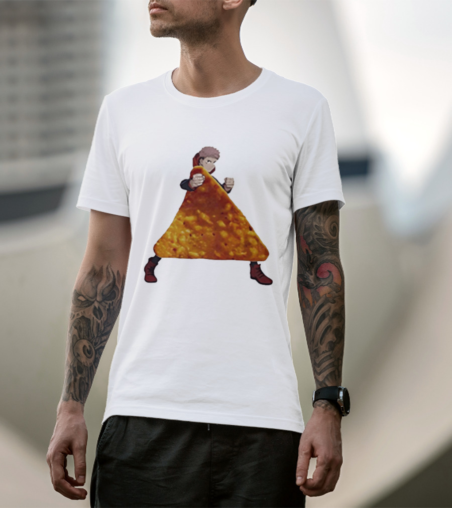 Yuji Itadori Dorito Jujutsu Kaisen Anime T-Shirt