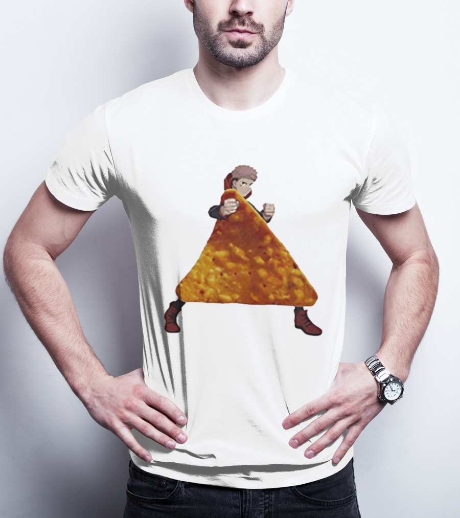 Yuji Itadori Dorito Jujutsu Kaisen Anime T-Shirt