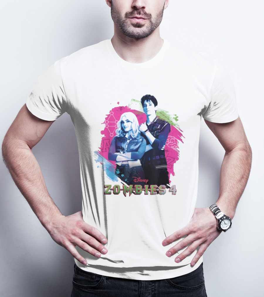 Zed And Addison Disney Zombies 4 Dawn Of The Vampires Movie T-Shirt
