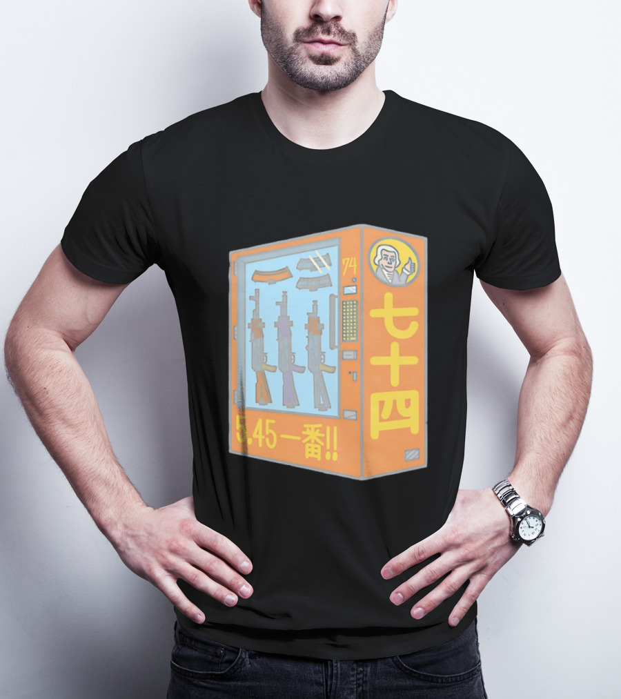 Vending Machine 74 Seven Four 5.45 Ichiban T-Shirt