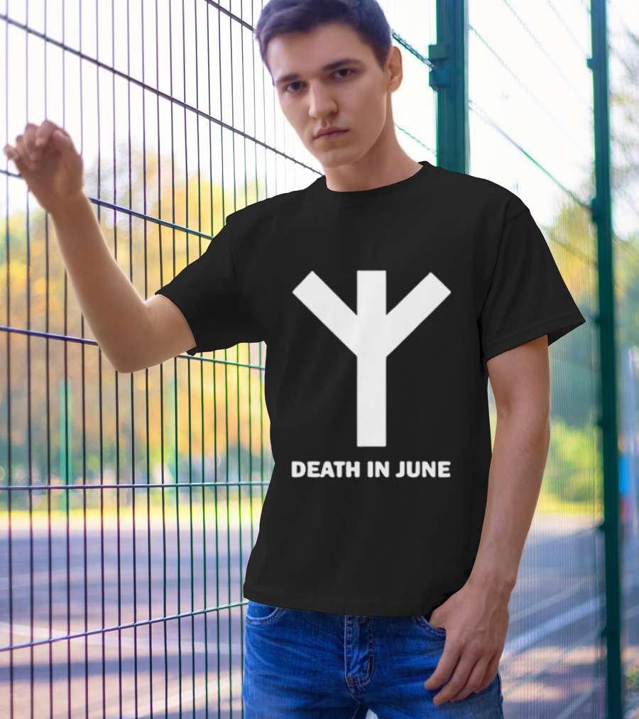 Death In June Neofolk Symbol Douglas Pearce T-Shirt