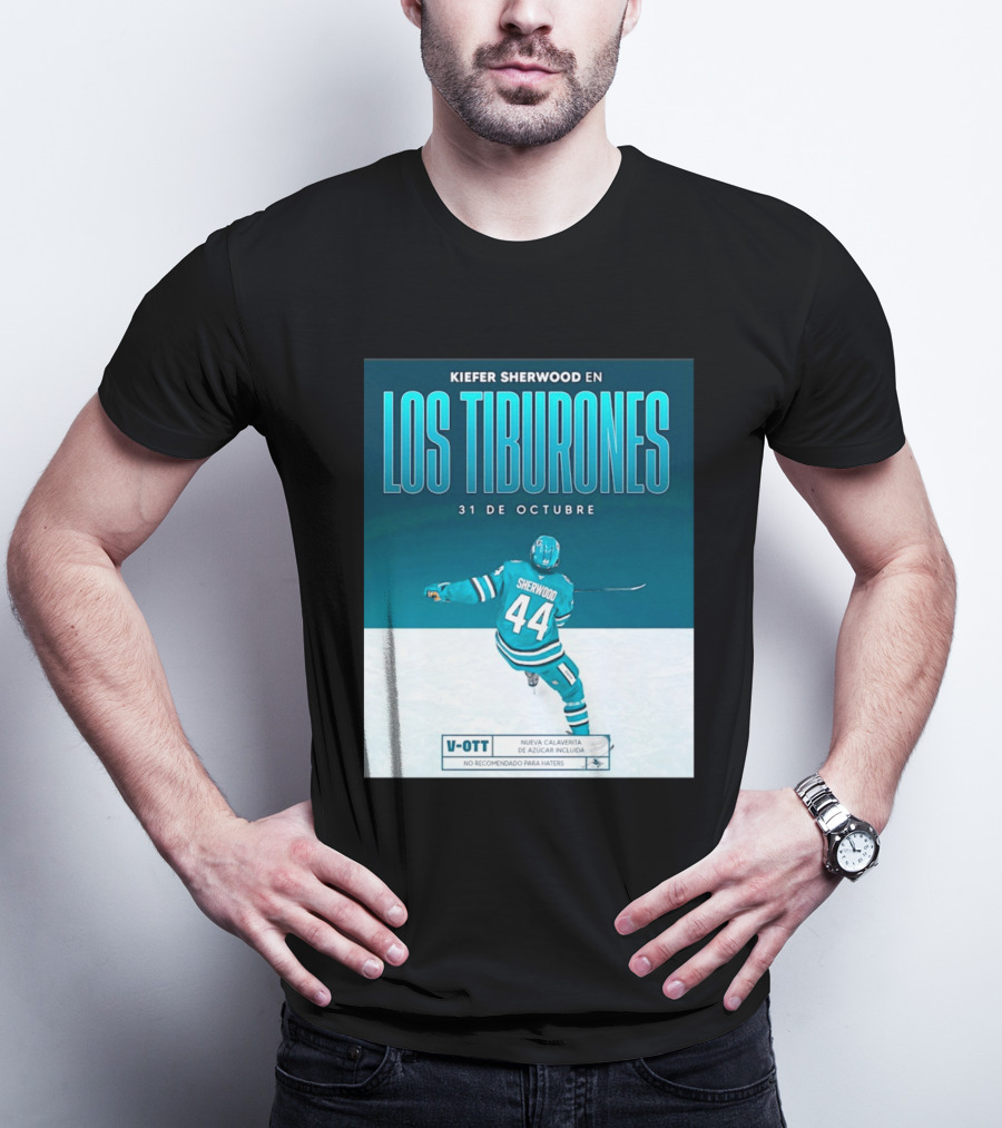 Kiefer Sherwood En Los Tiburones 31 De Octubre V OTT Nueva Calaverita De Azúcar Incluida T-Shirt