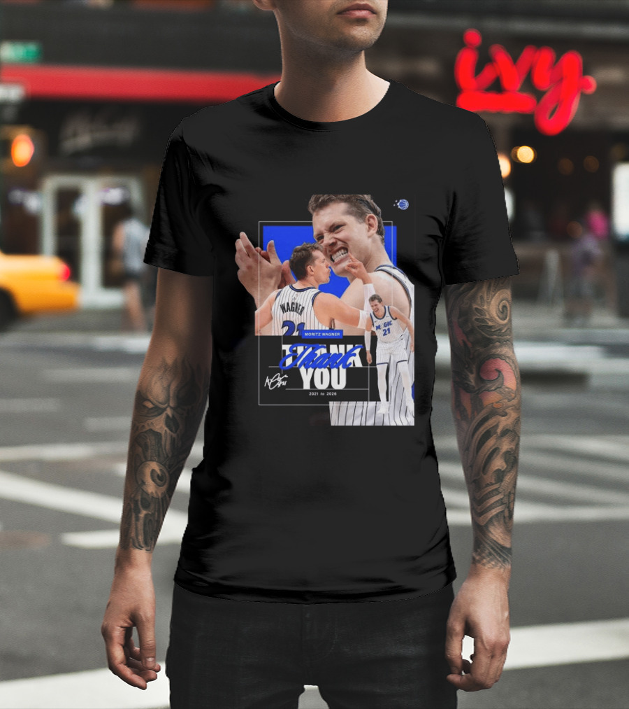 Thank You Moritz Wagner Orlando 2021 To 2026 T-Shirt