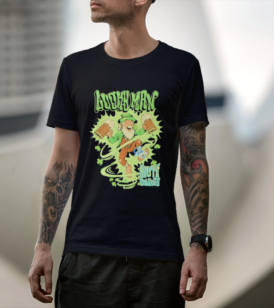 Lucky Man Leprechaun Youth Culture More Than Movement St Patricks Day T-Shirt