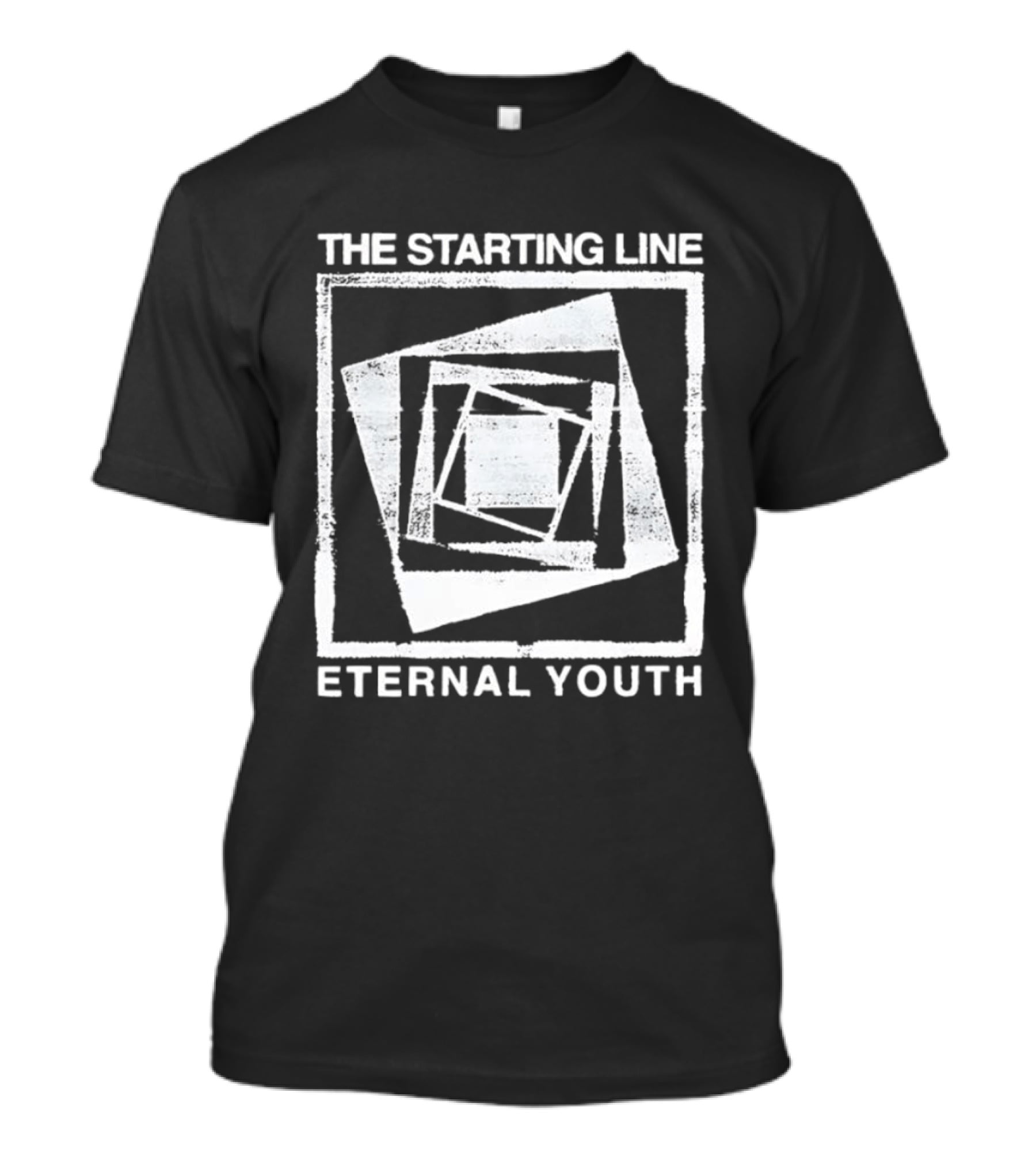 The Starting Line Eternal Youth Pop Punk Spiral Squares T-Shirt