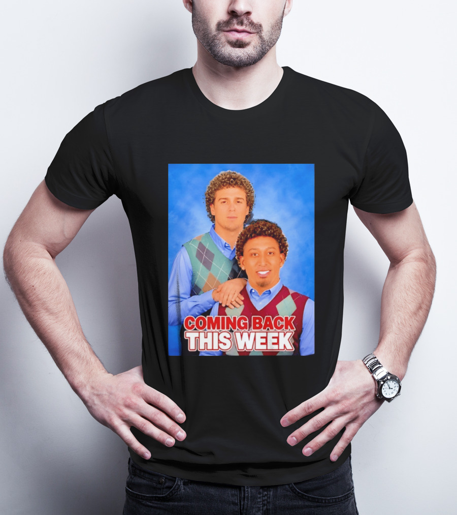 Edwin Diaz Kíke Hernandez Step Brothers Coming Back This Week T-Shirt