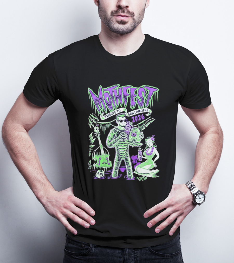 Mothfest Tribute To Dan Lamothe 2026 Creature T-Shirt