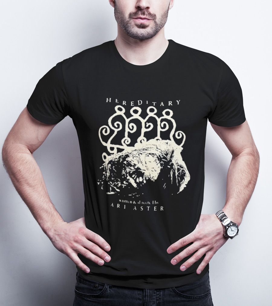 Hereditary Written And Directed By Ari Aster Spiral T-Shirt