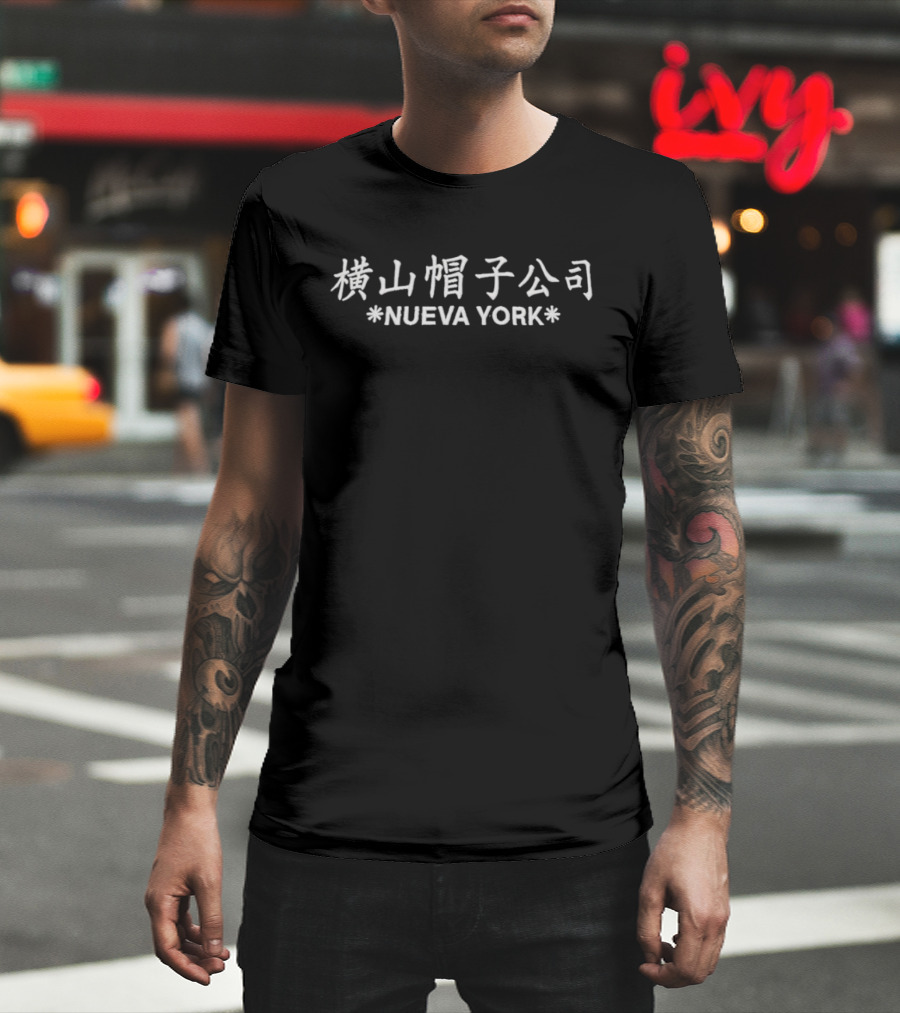 Yokoyama Hat Company Nueva York Japanese Embroidery T-Shirt