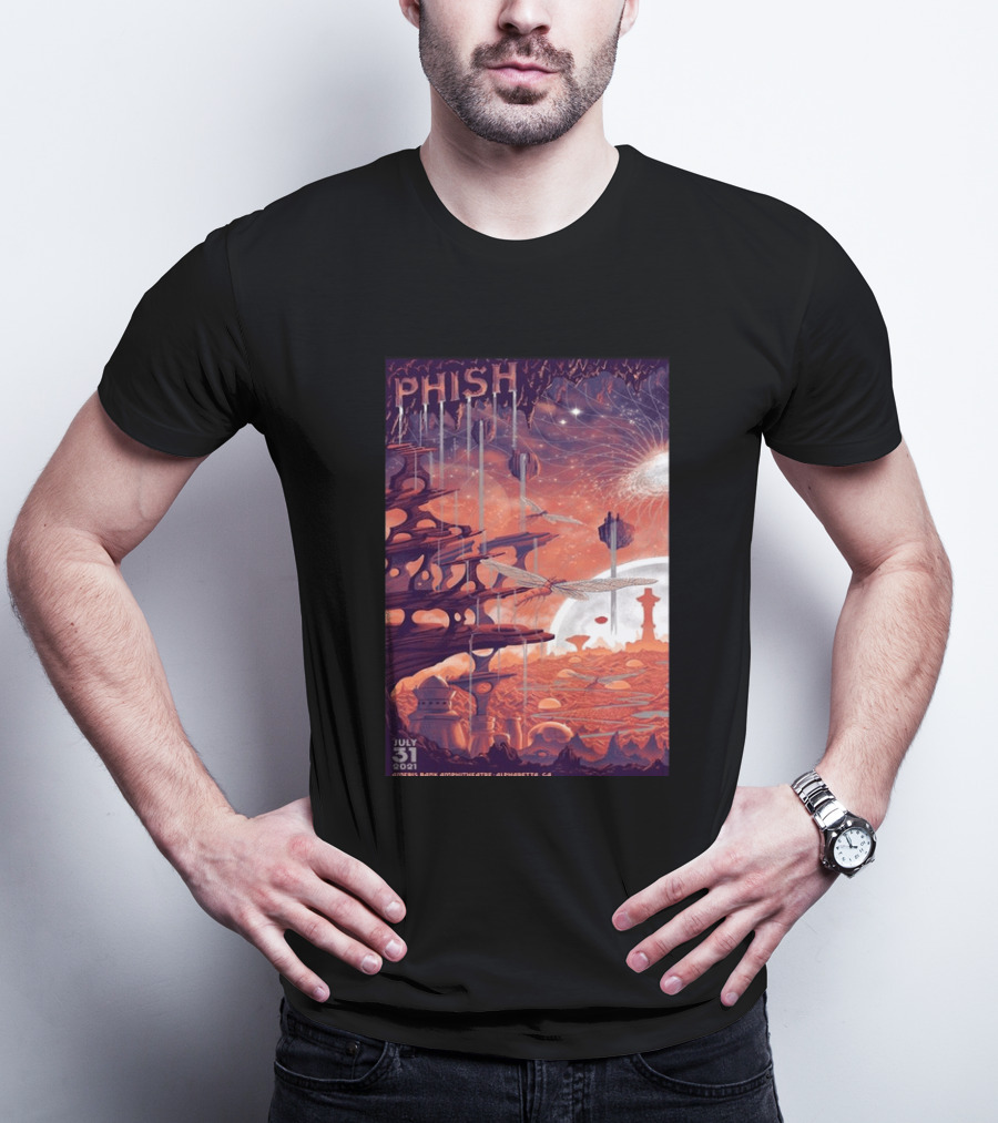Phish Concert Alpharetta GA July 31 2021 T-Shirt
